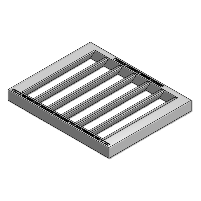 SM49 New "V" Vaned Grate | Standard Products Group