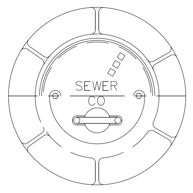 MH05 Ring & Locking Sewer-Co Cover | Standard Products Group