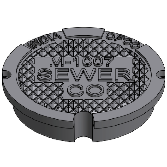 M1007 Lightweight Sewer Clean-Out Cover | Standard Products Group